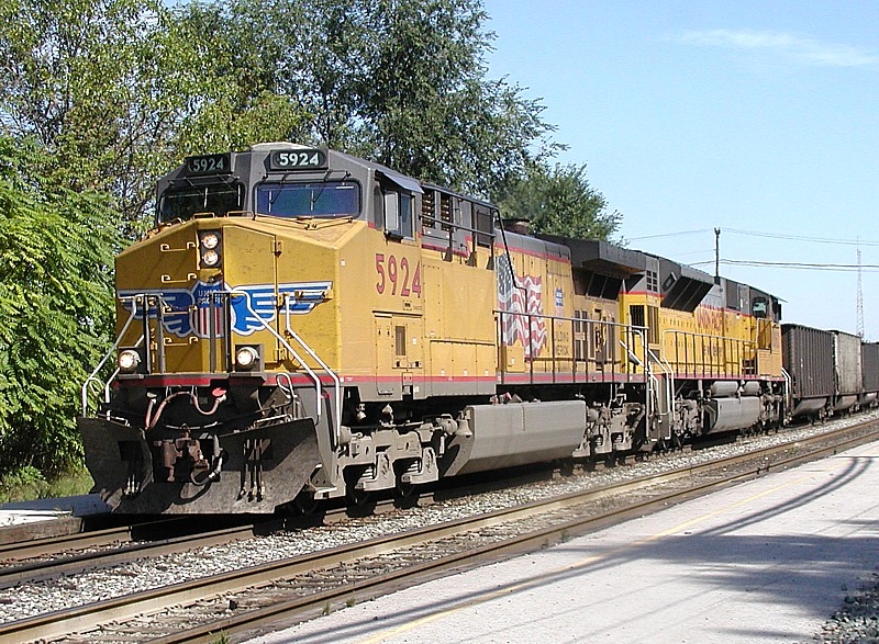 UP 5924 CSX B&O Line